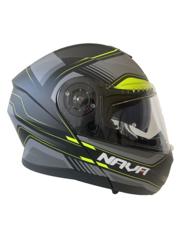 NAVA MODELO SPRINT II NEGRO MATE - AMARILLO